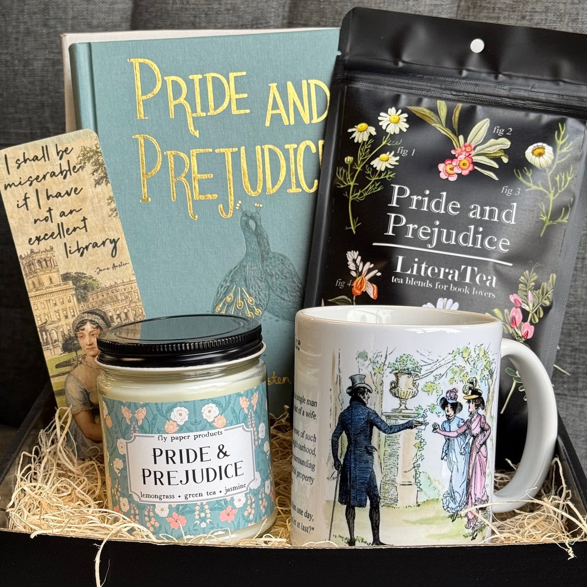 Pride & Prejudice Boxed Gift Set – Featuring Collector's Book- Jane Au ...
