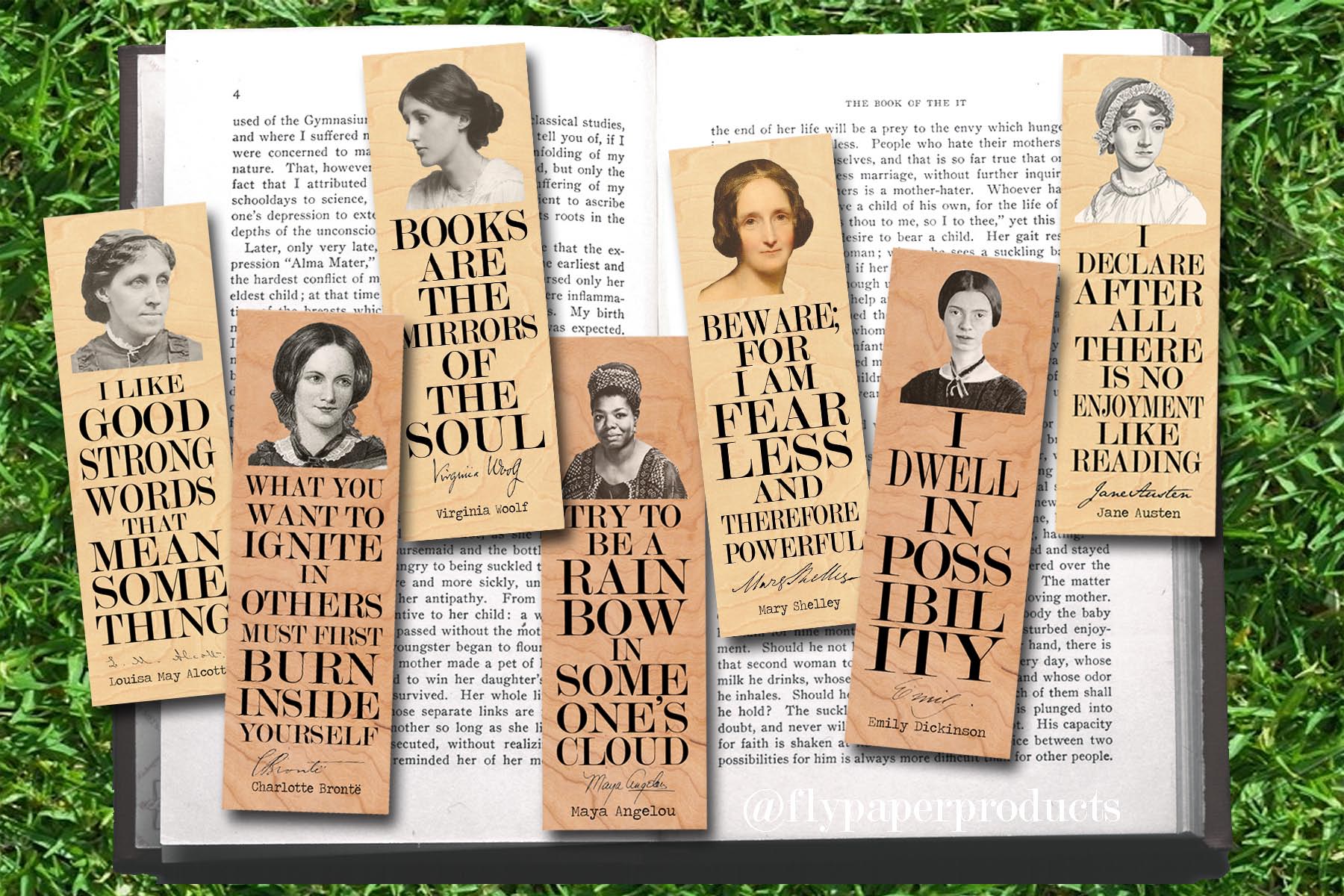 Literature Bookmarks | Fly Paper Products