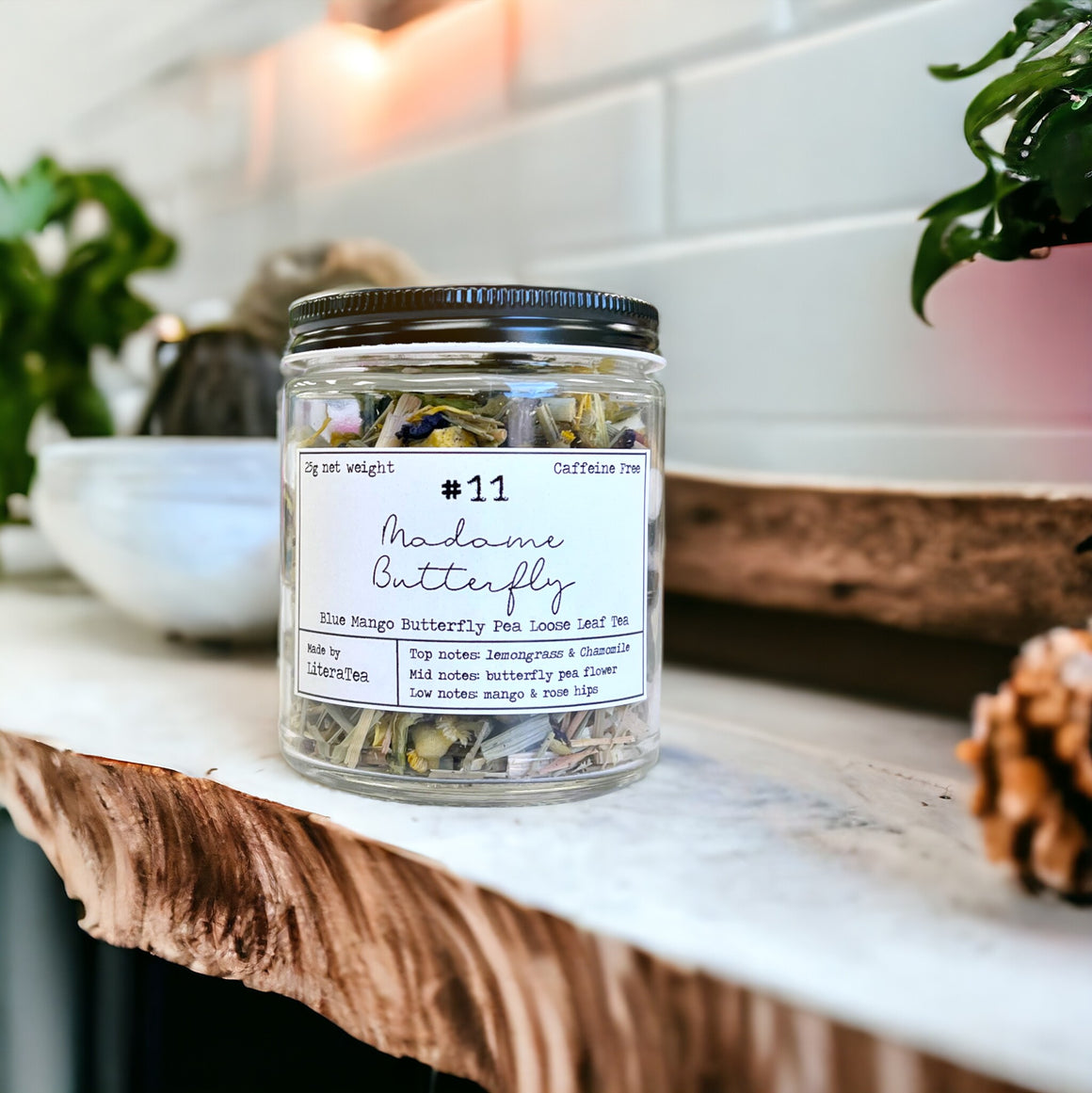 Madame Butterfly | Blue Mango Butterfly Pea Loose Leaf Tea – Fly Paper ...