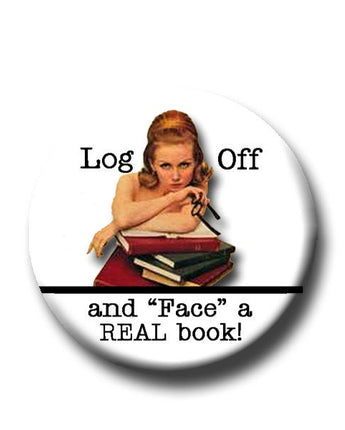 Literary Buttons | Grammar Buttons | Fly Paper Products